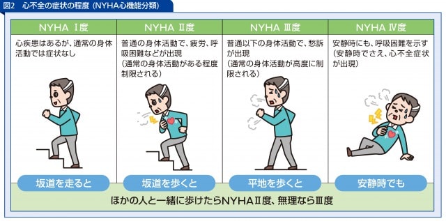 NYHA分類は自覚症状による心不全の重症度分類 - どすこい研修医